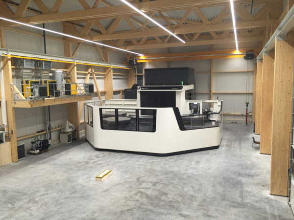 Wooden halls in modular construction by LIGNA systems