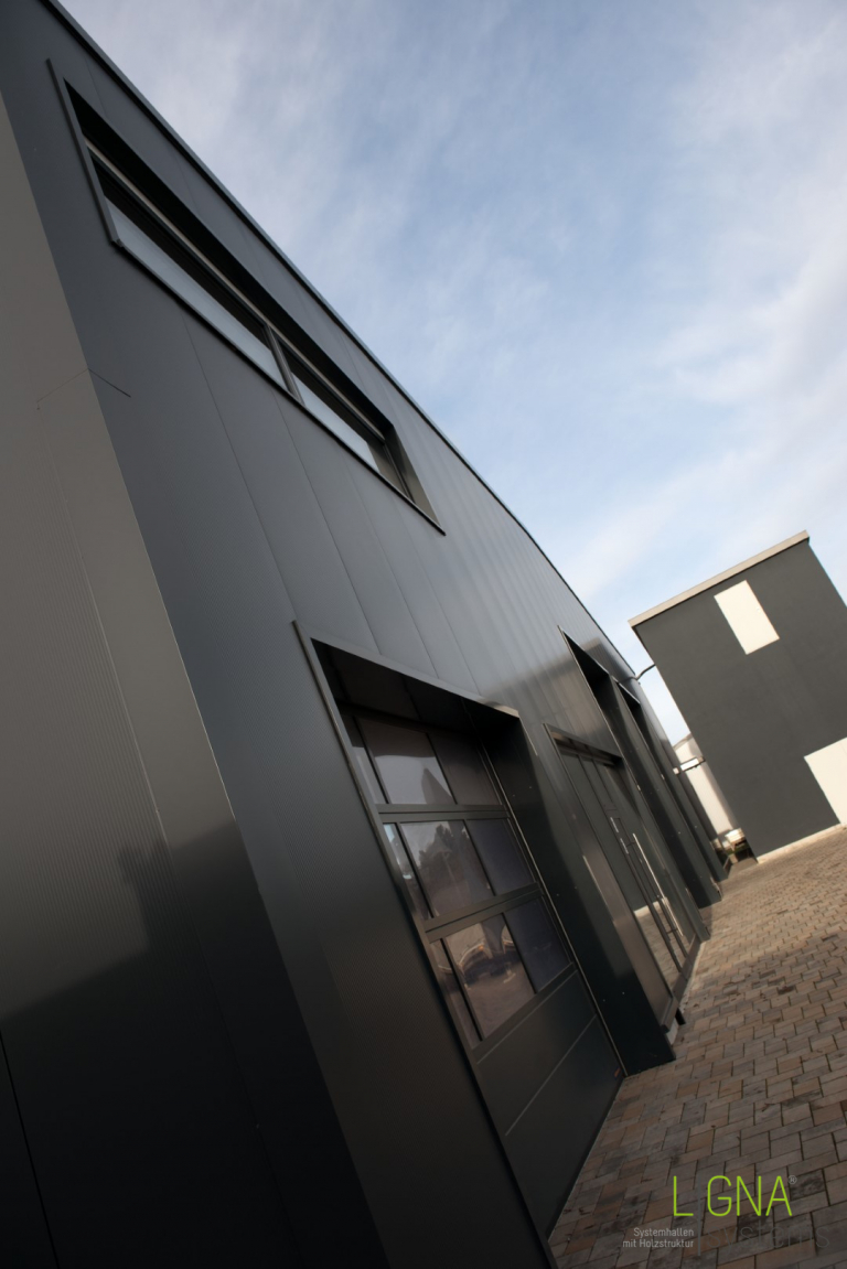 Aluminum perimeter frames for hall construction - Stable and modern ...