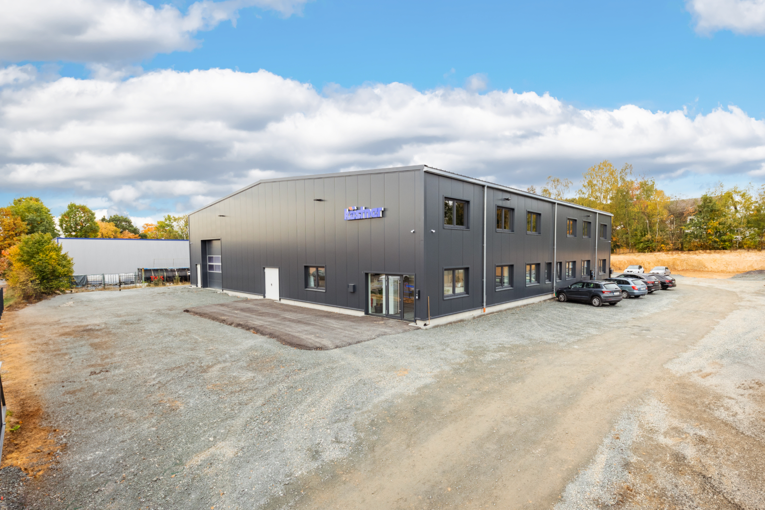 Wooden halls in modular construction by LIGNA systems